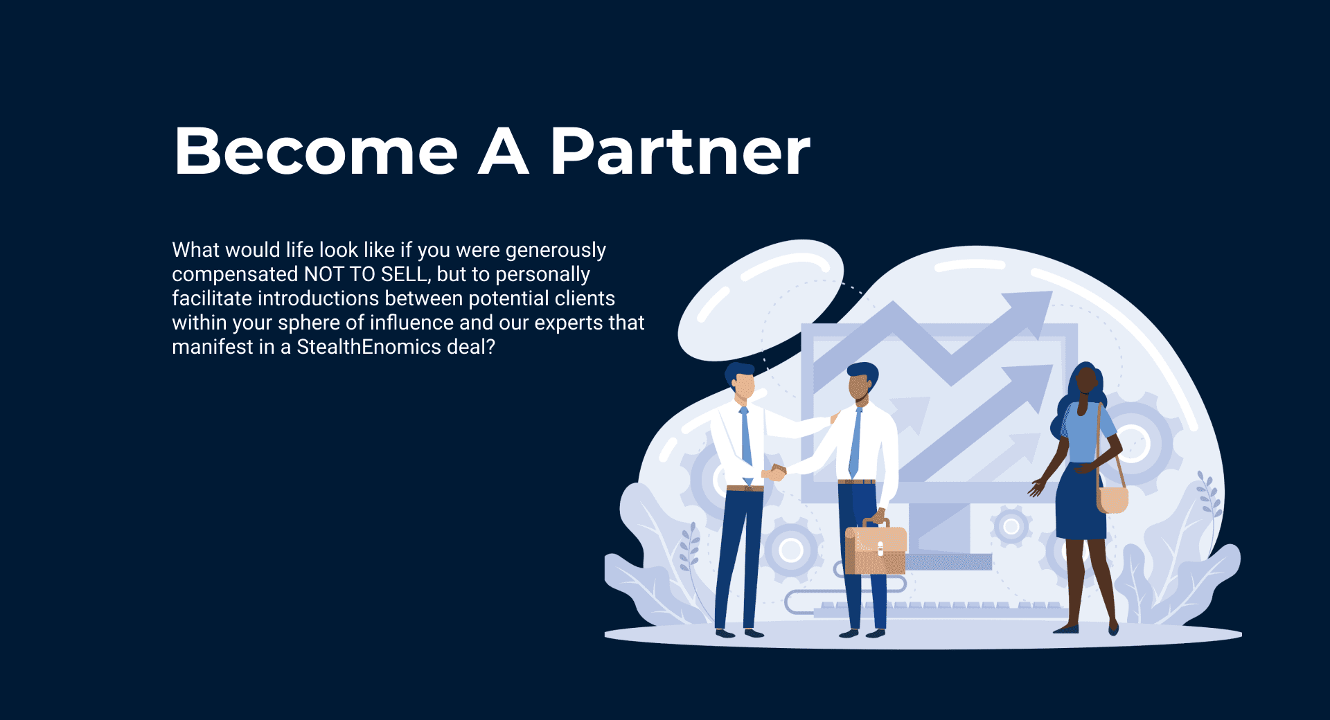 Become a Partner | StealthEnomics | Charlotte, NC